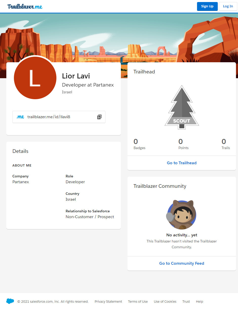 How to Open a New Trial Environment in Trailhead